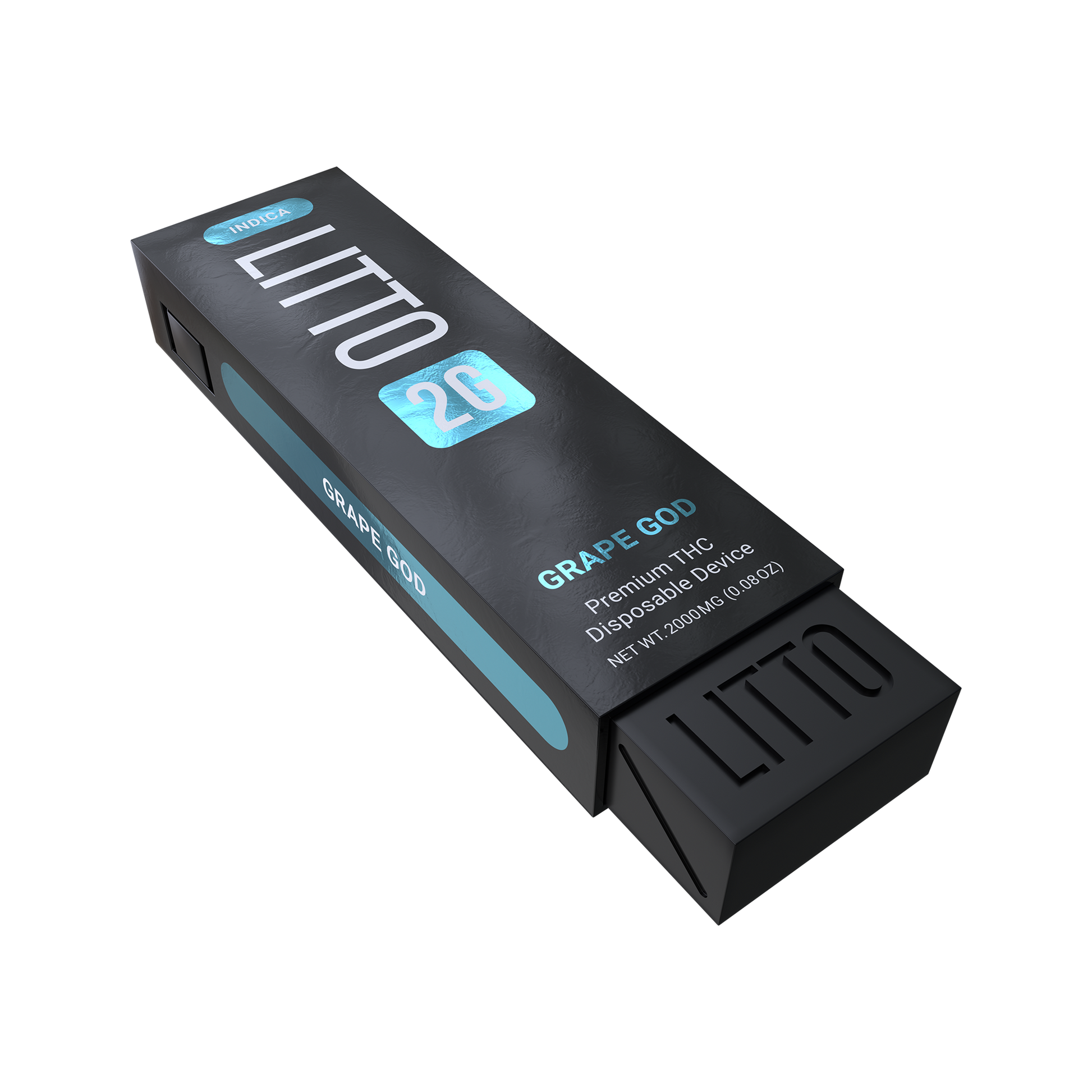 All-In-One Vape Pen - Indica - Grape God - 2G – LITTO