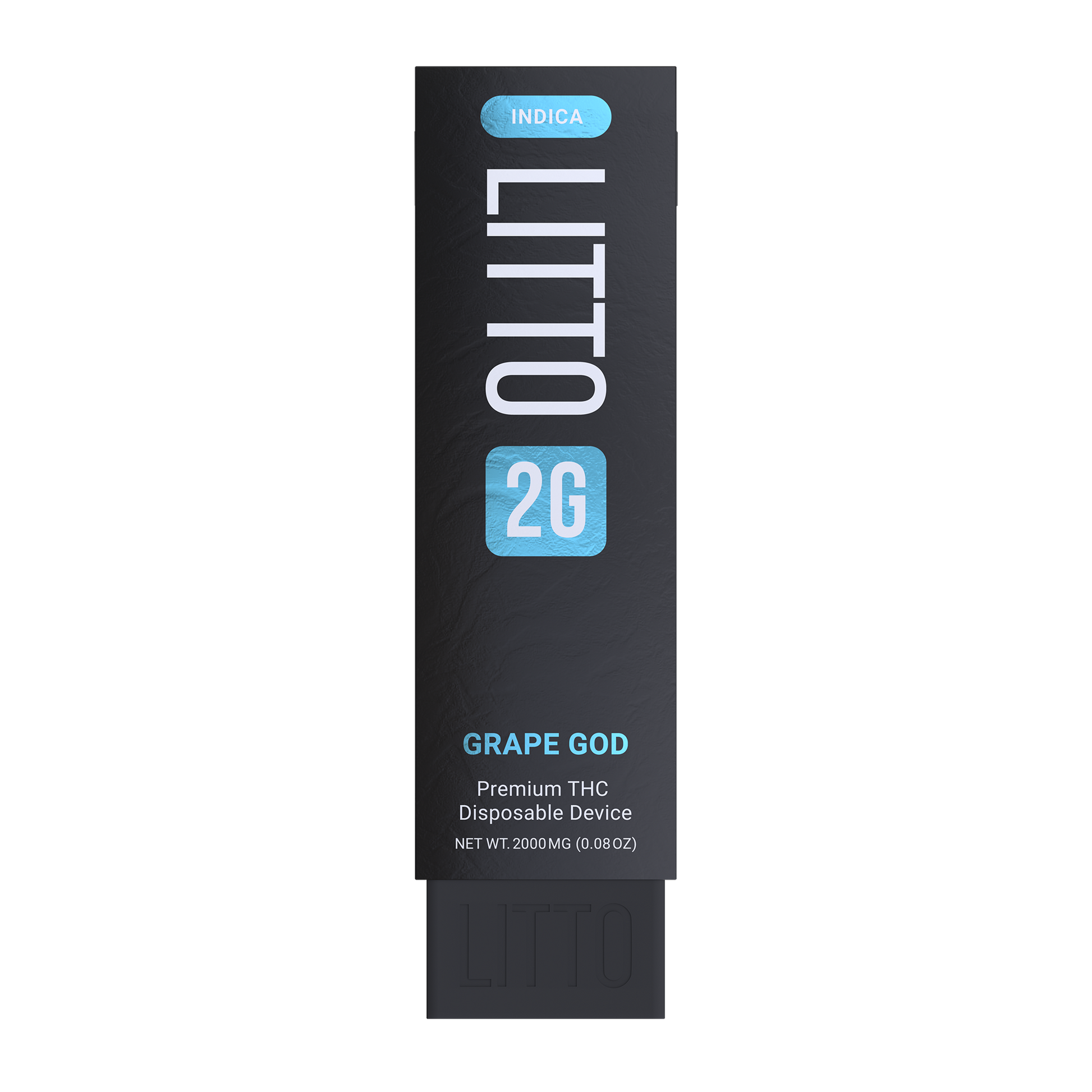 All-In-One Vape Pen - Indica - Grape God - 2G – LITTO