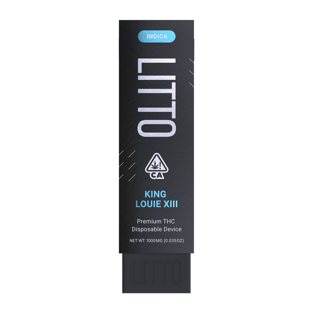 All-In-One Vape Pen - Indica - King Louie XIII - 1G – LITTO